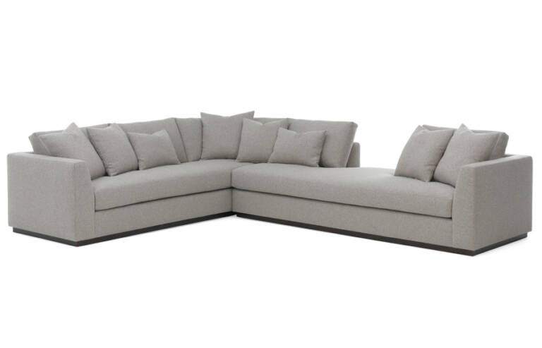 Greyson (Wood Base) 2pc Sectional - Rene Cazares