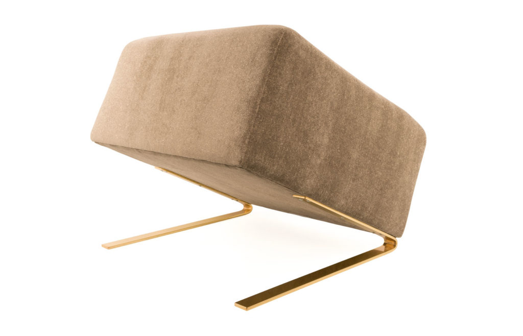 Ozzy Chair (Brass) - Rene Cazares