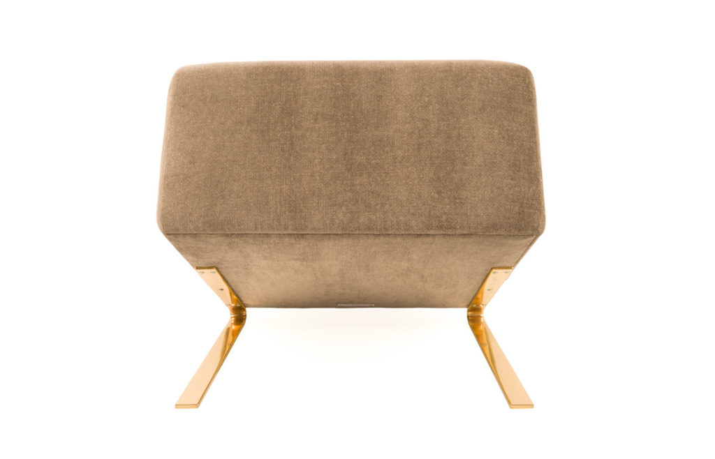 Ozzy Chair (Brass) - Rene Cazares